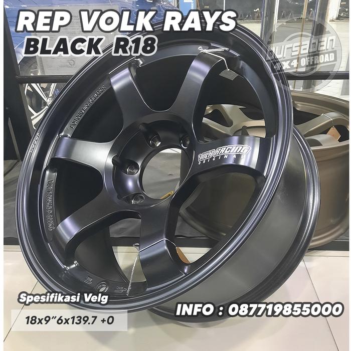 Jual R18 Velg Volk Rays Flow Form 18x9" 6x139.7 et 0 Rep TE 37 Progresive - Bronze - Kota ...