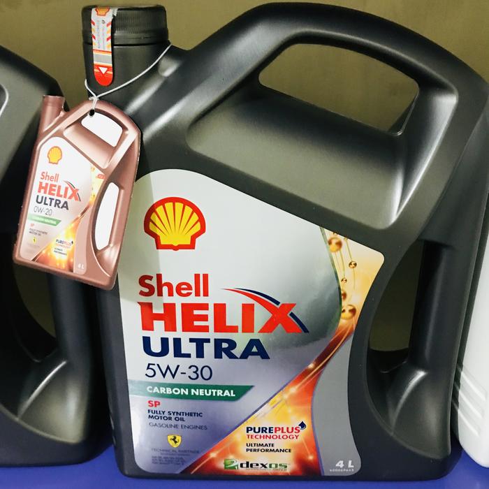 Jual Oli shell helix ultra ULTRA 5W 30 4L kemasan 4liter gratis filter ...