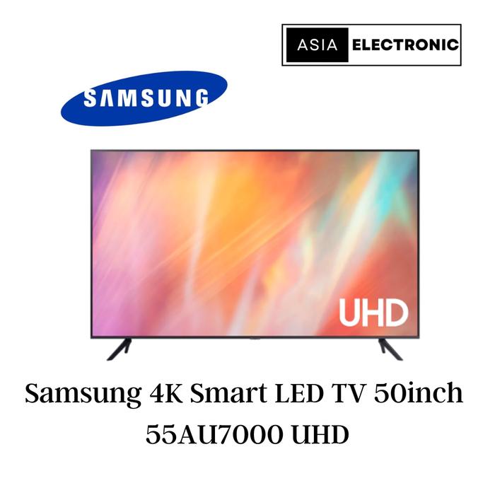 Jual Samsung LED TV 55 inch Crystal UHD 4K Smart TV UA55AU7000 - Kota Medan - Asia Electronic ...