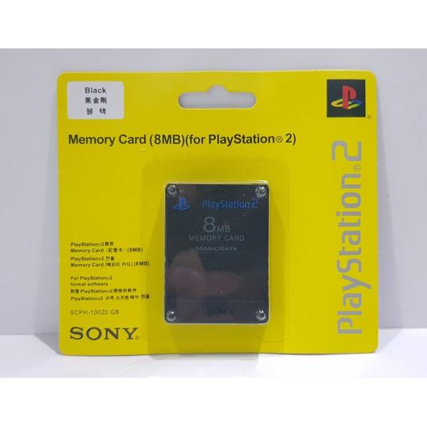 Promo MC MMC memory memori card playstation PS 2 PS2 8MB lampu gambar bola - Hitam - Kota ...