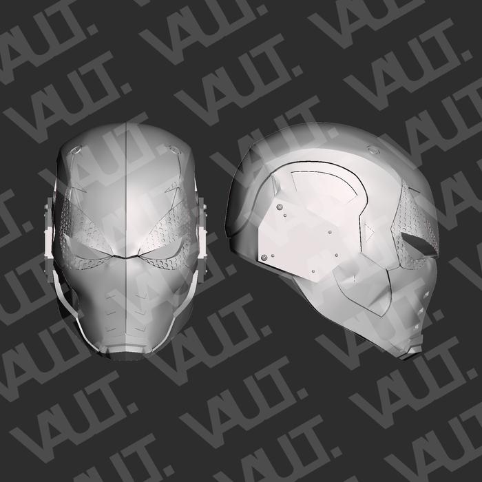 Jual 1/12 Custom DC Multiverse Mezco Red Hood Cyber V3 Head Sculpt HS ...