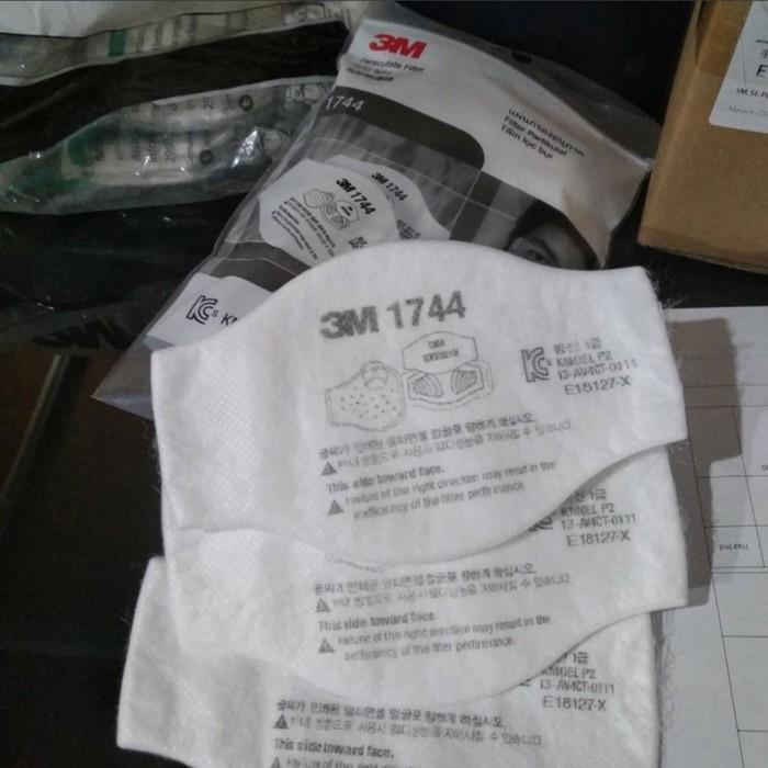Jual 3m particulate respirator filter 1744 / Filter masker original ...