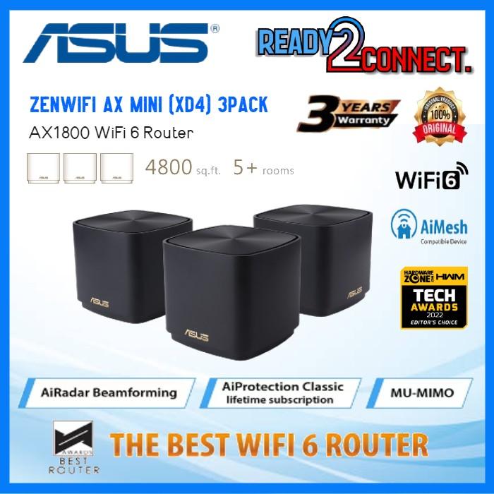 Jual ASUS ZenWiFi XD4 3 Pack AX1800 MESH Router AX Mini - Jakarta Pusat - READY 2 CONNECT ...