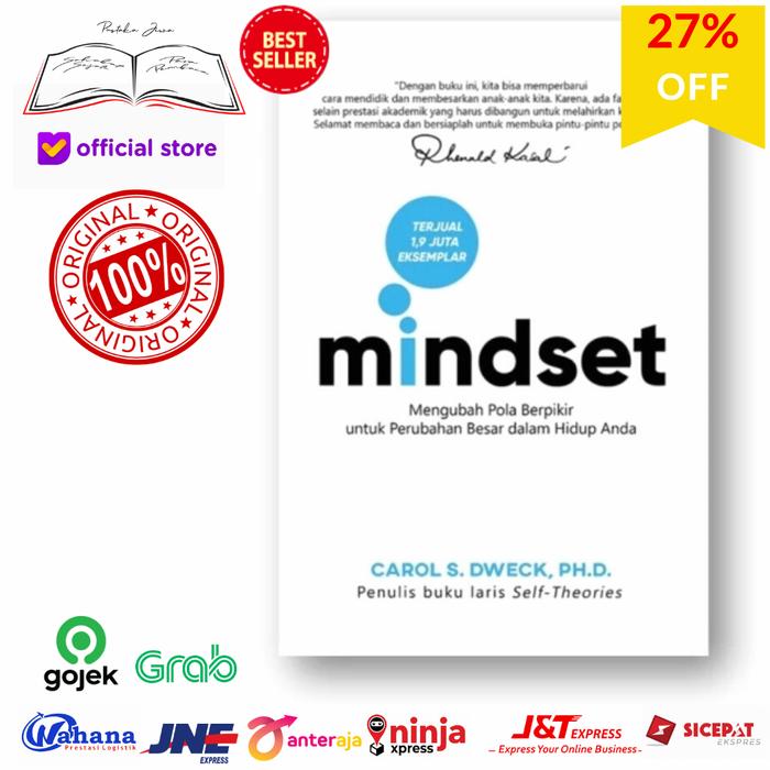 Promo Buku Mindset Merubah Pola Berfikir untuk Perubahan dasar Hidup ...