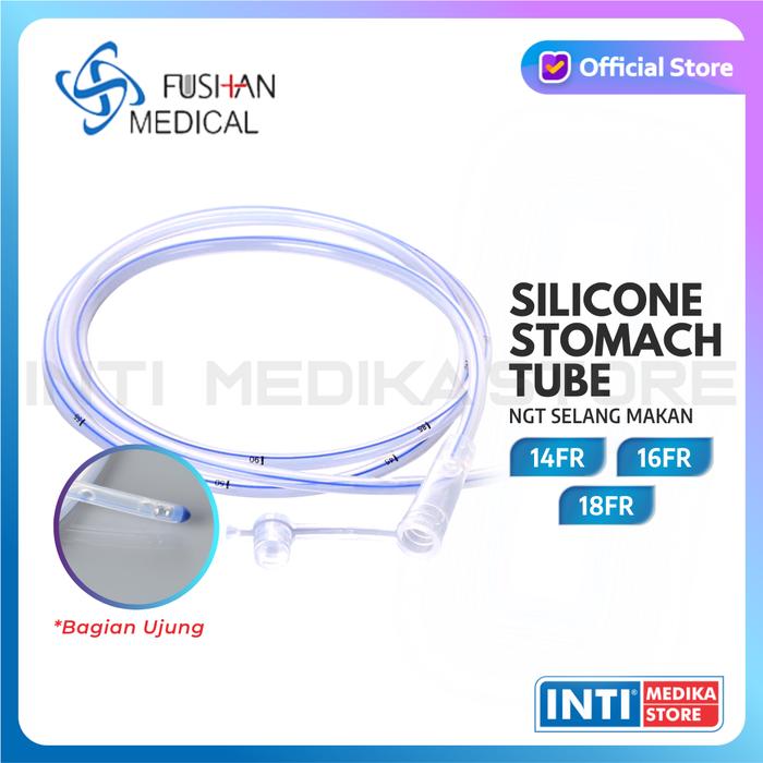 Jual SOULMED - Silicone Stomach Tube | NGT Selang Makan SIlikon Fr 14 ...