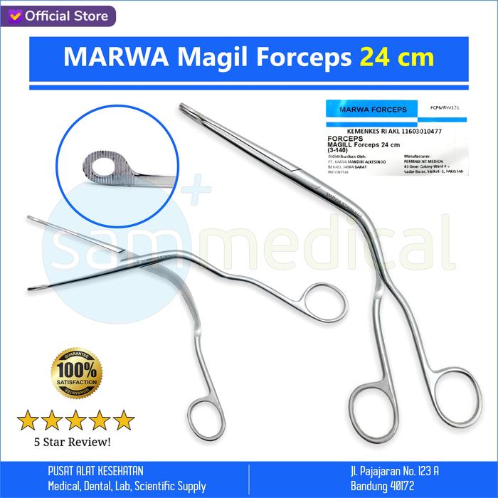 Jual MARWA Magil Forceps 24cm - Kota Bandung - SAM Medical | Tokopedia