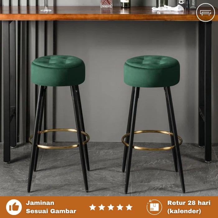 Jual Kursi Bar Besi Cafe Minimalis - Barstool Jok - Counter stool ...