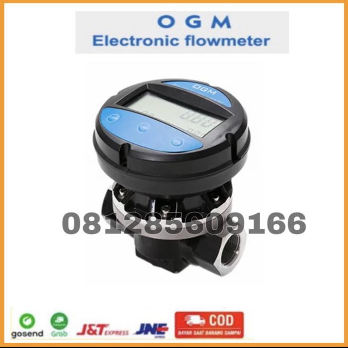 Jual flowmeter solar 1 inch digital Flowmeter OGM digital 1 inch Flow ...