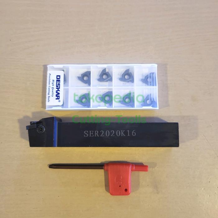 Jual PAKET INSERT DAN HOLDER DRAT LUAR INSERT ULIR HOLDER SER 2020 MMT ...