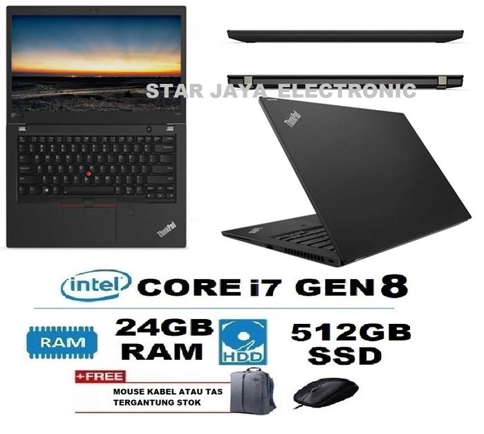 Jual LAPTOP ULTRABOOK THINKPAD T480s i7 GEN 8 - 24GB/512GB SSD ...