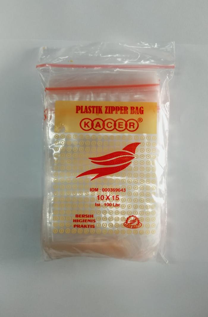 Jual Klip plastik bening/ transparant LIPS uk 15x10 cm/ 10x15cm 100 ...