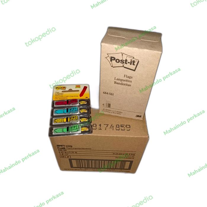 Jual 3M Sign Here - Post-It 684-SH Flags Languetes Banderitas - 1 pcs ...