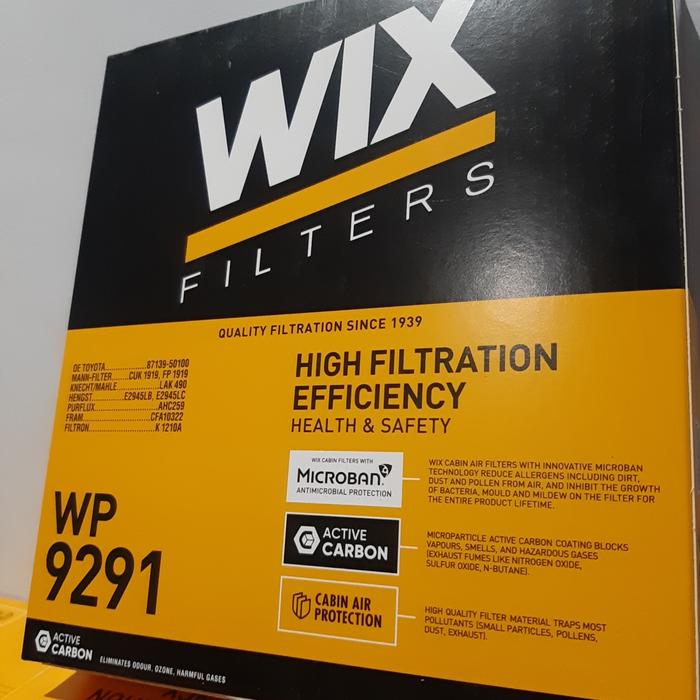 Jual Wix Filter Cabin Innova Fortuner -15 / Filter AC Innova (Carbon ...