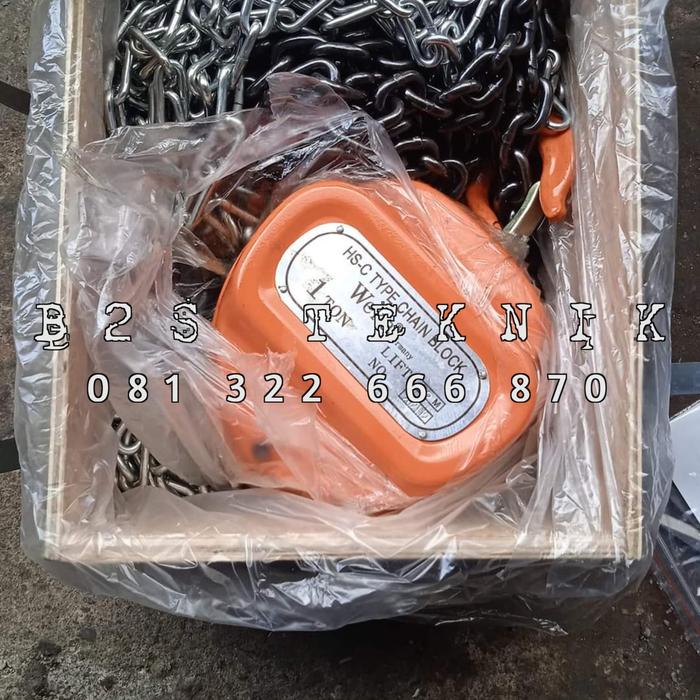 Jual Takel 1 Ton x 12 Meter Weka Chain Block - Jakarta Utara - B2S ...