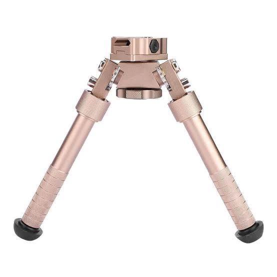 Jual Tactical Bipod V8 Elastic Bipod Airsoft 20mm Full Metal Extendable ...