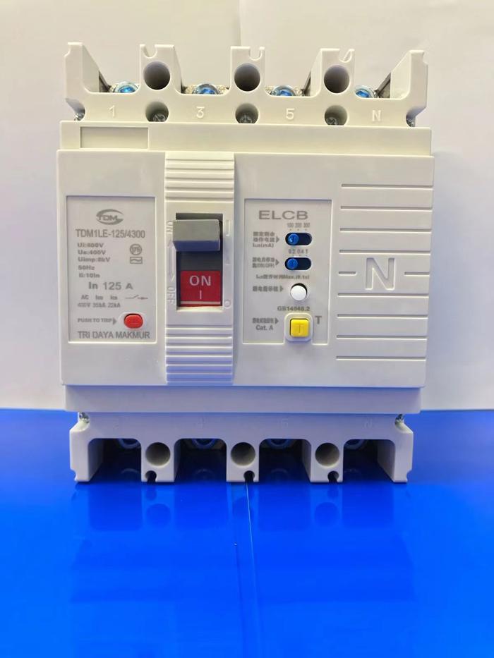 Jual ELCB / RCCB 4P 125A 35kA TDM1LE-125/4300 125A TDM - Kab. Tangerang ...
