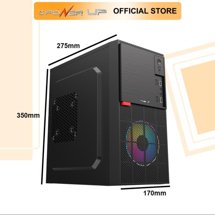 Jual Casing CPU micro atx sudah termasuk power supply standar - Kota ...