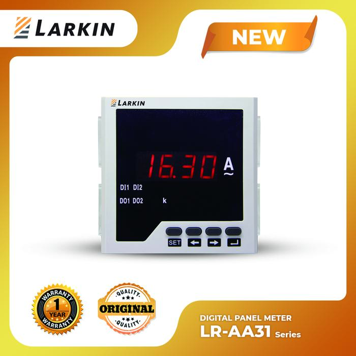 Jual Digital Ampere Meter 1 Phase Ammeter Single Larkin LR-AA31 ...