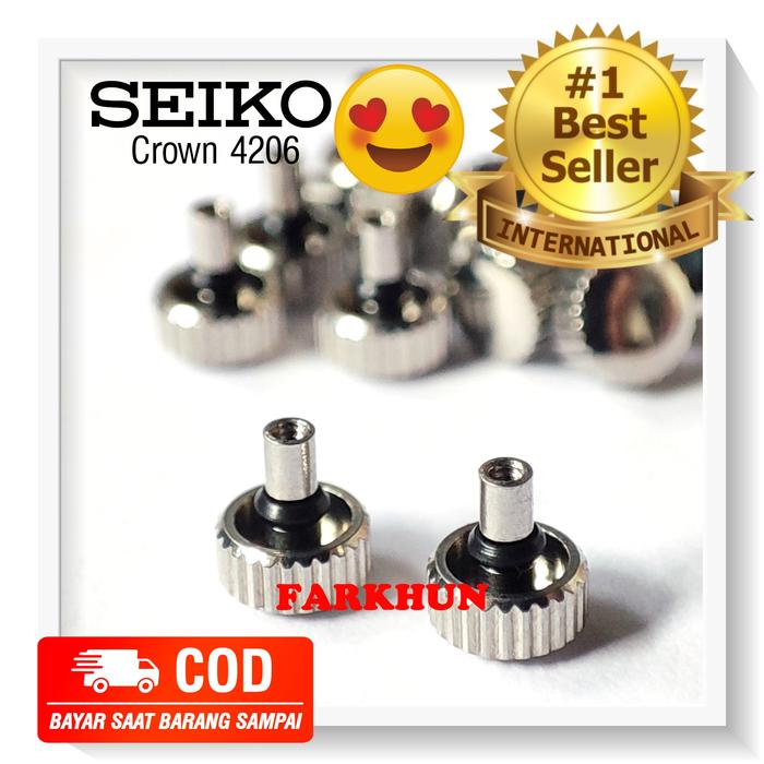 Jual TERBAIK KNOP SEIKO SEAL WATERPROOF 4206 CROWN PUTARAN JAM TANGAN ...