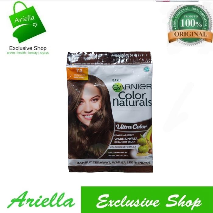 Jual Garnier Color Natural Cat Rambut Sachet - Golden Brown - Kota ...