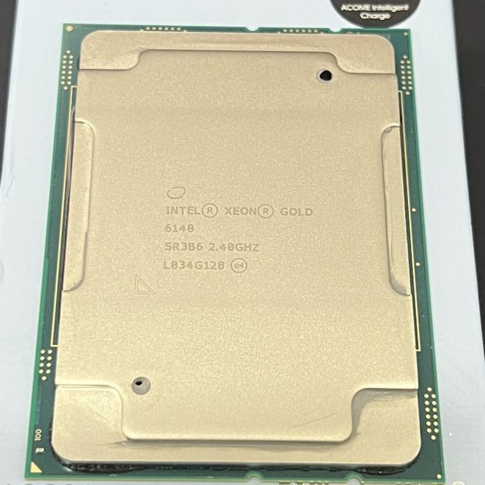Jual Intel® Xeon® Gold 6148 Processor 27.5M Cache, 2.40 GHz 20Core 40T ...