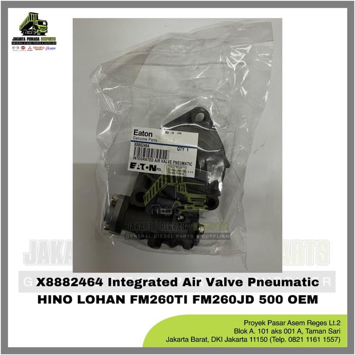 Jual X8882464 INTEGRATED AIR VALVE PNEUMATIC HINO FM 260 TI JD 500 OEM ...