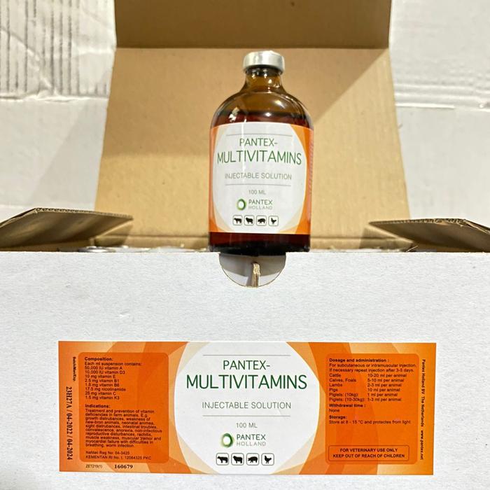 Jual Multivitamin Pantex Holland 100 ml vitamin pertumbuhan dan ...