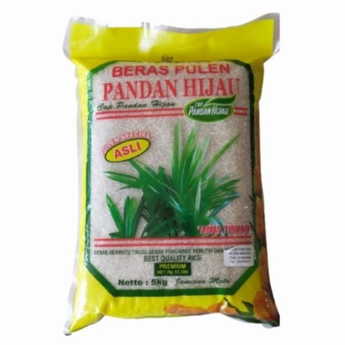 Jual Beras Pulen Cap Pandan Hijau 10 Kg - Jakarta Selatan - PASAR JAYA ...