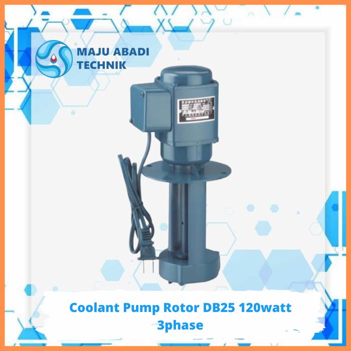 Jual POMPA AIR PENDINGIN COOLANT PUMP ROTOR DB 25A 120WATT 3 PHASE - 3PHASE - Jakarta Barat ...