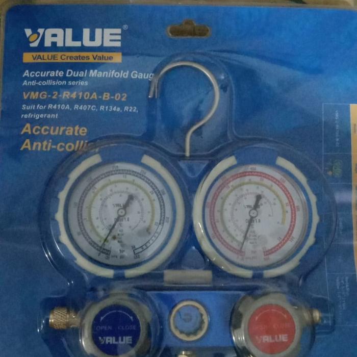 Jual Manifold Value R410a VMG-2-R410a-B-02 | Analyzer AC Multi R410 ...