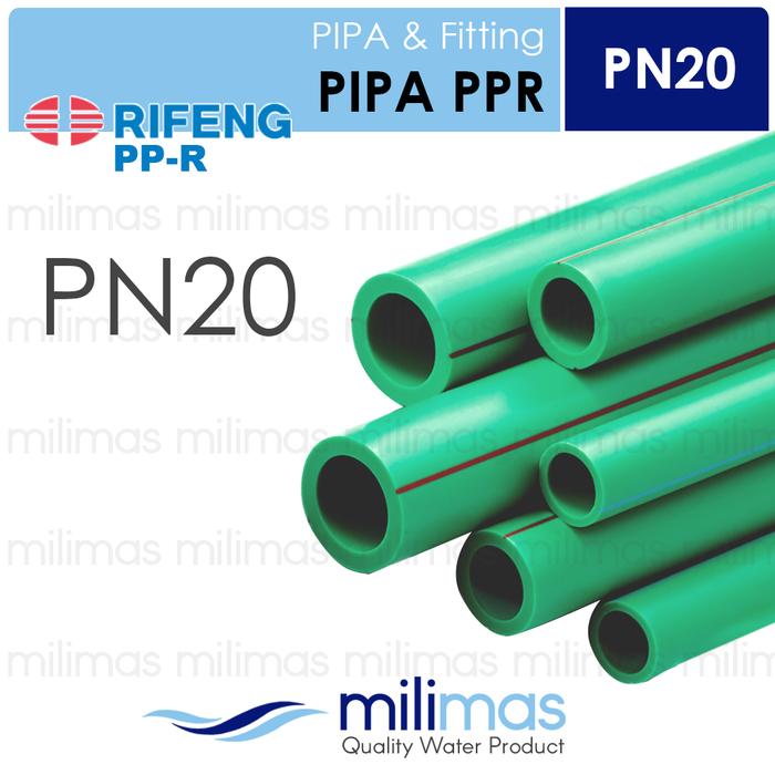 Jual RIFENG - Pipa PPR 32 mm- 1" - Pipa Air Panas Polyprohylene - Green ...