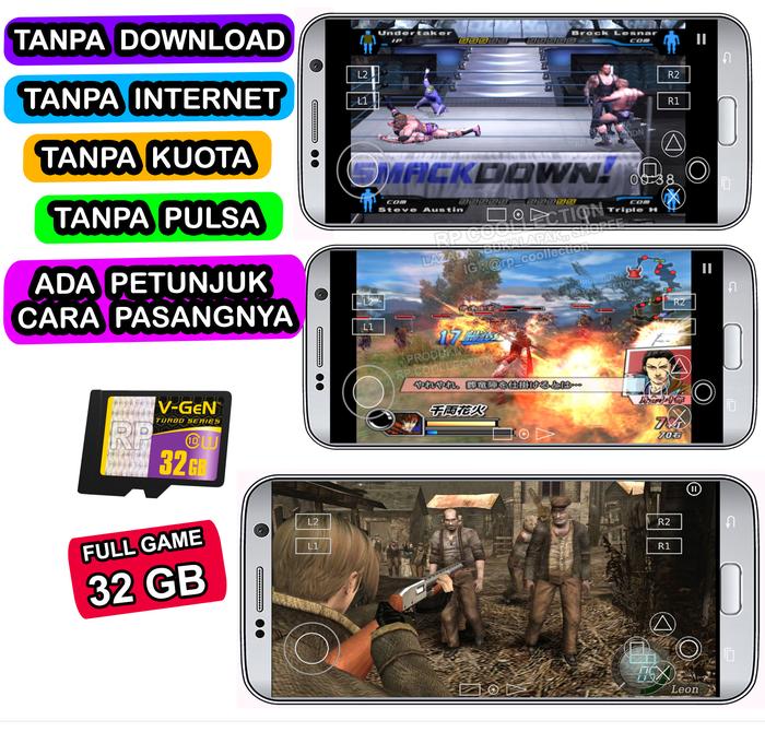 Jual Memory HP 32gb isi Game BASARA 2 GODHAND BLACK SMACKDOWN PAIN PS2 - Kota Bekasi - RP ...