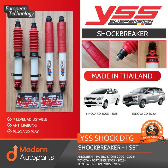 Jual 1 SET | YSS DTG Shockbreaker INNOVA 2KD 2GD REBORN 2005-2022+ PnP - Kota Surabaya - modern ...