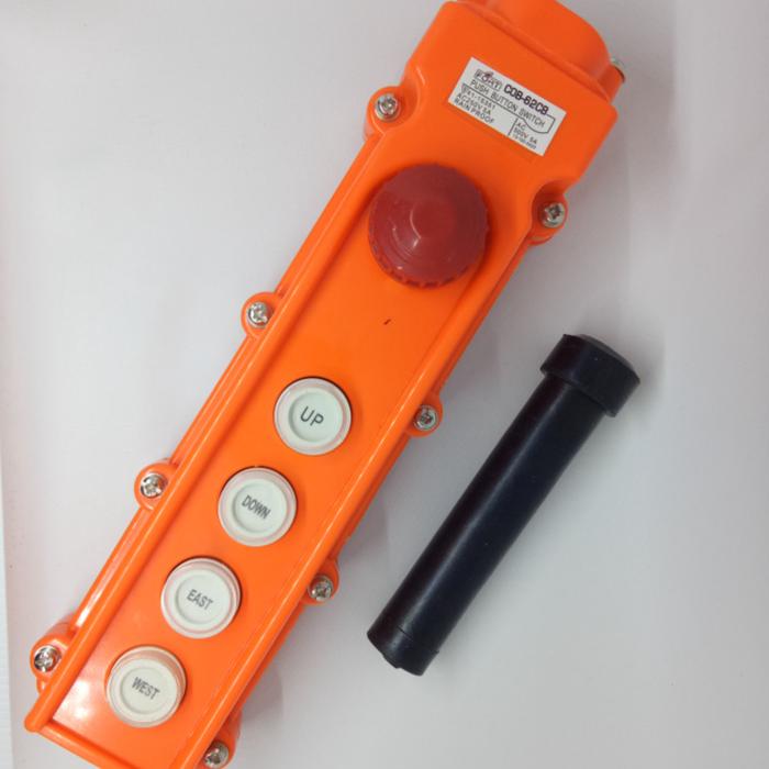 Jual Hoist Push Button Switch 4 Tombol with Emergency Stop - Jakarta ...