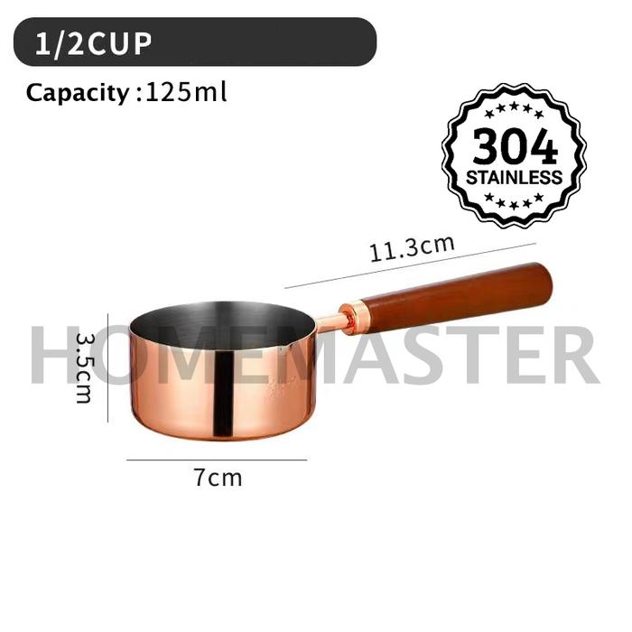 Jual Measuring Cup/Gelas/Gayung Mini Ukur/Takar ST SUS304 Rose Gold ...
