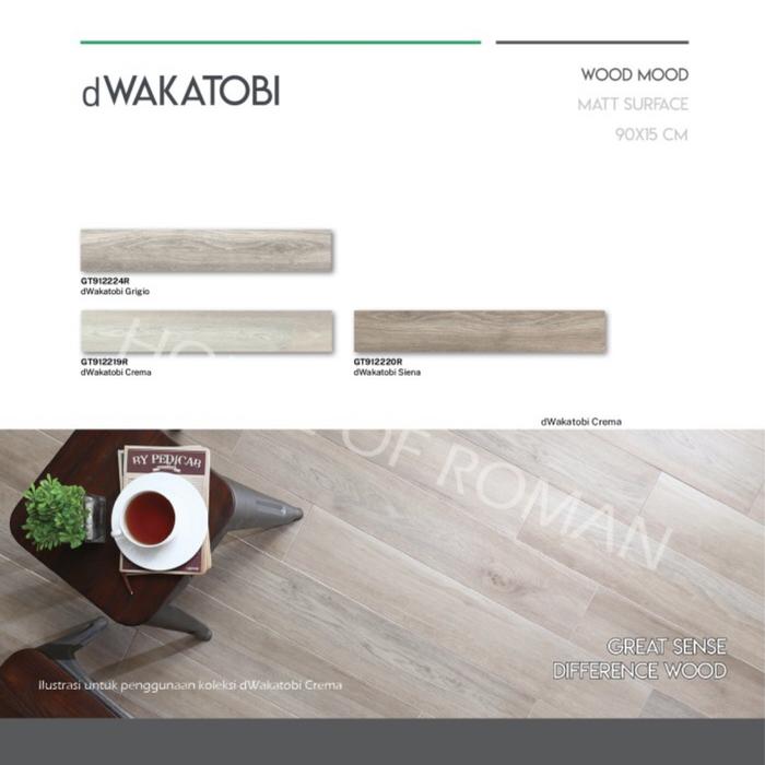 Jual Granit Motif Kayu 15x90/Keramik Lantai Kayu/Keramik Roman Motif ...