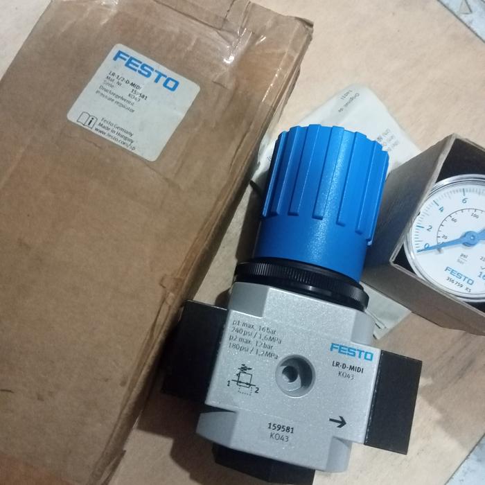 Jual REGULATOR FESTO LR-1/2-D-MIDI PNEUMATIC FESTO LR-D-MIDI - Jakarta ...