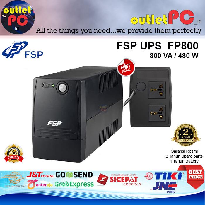 Promo FSP UPS FP800 800VA 480Watt 480 W FP 800 VA Cicil 0% 3x - Kota Medan - outletPC_id | Tokopedia