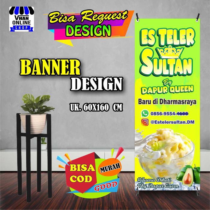 Jual Spanduk Banner Es Teler, Es Viral, Minuman Es Teler, Keren Murah ...