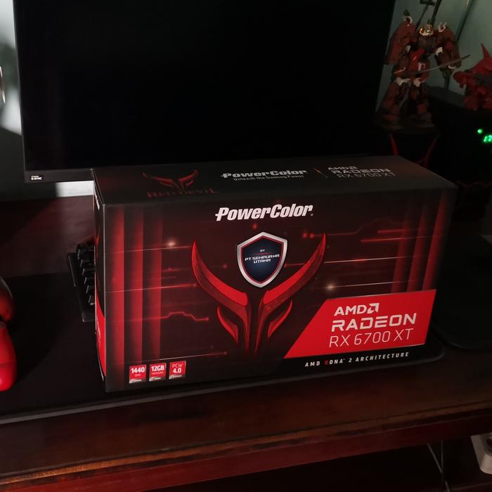 Jual amd rx 6700 xt power color red devil rx 6700xt bukan rtx 3070 3080 ...