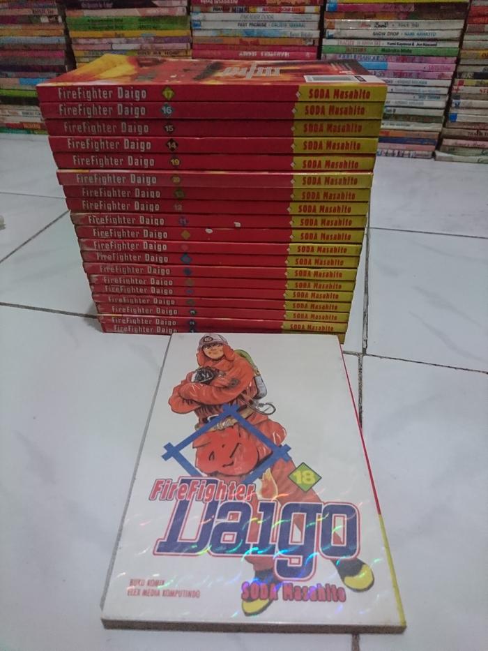 Jual Komik Firefighter Daigo 1-20 tamat lengkap - Soda Masahito - Kota Bandung - Komik Novel ...