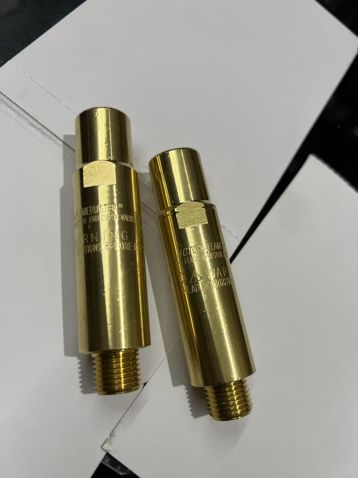 Jual flashback arrestor for regulator victor oxygene actylene set usa ...