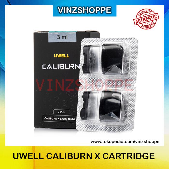 Jual Authentic Uwell Caliburn X Pod Cartridge 3ml - Jakarta Utara - VinzShoppe | Tokopedia
