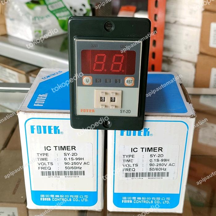 Jual FOTEK IC TIMER SY-2D 2 DIGIT 220VAC - Kab. Tangerang ...