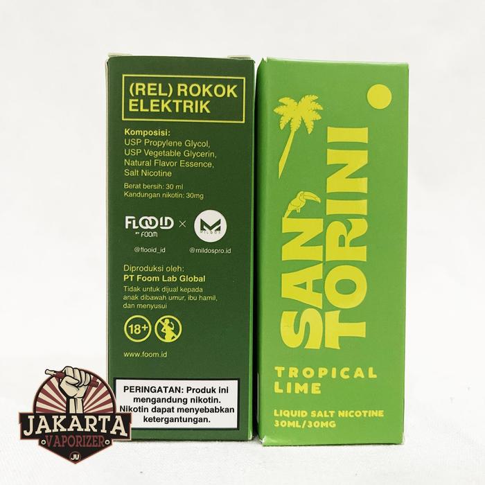 Jual [SALT] FOOM SANTORINI TROPICAL SERIES SALTNIC 30ML 30MG BY FOOM ...