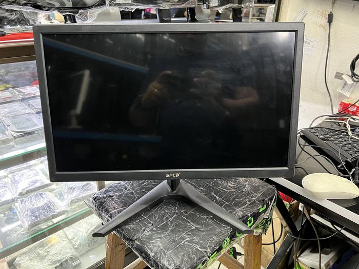 Jual monitor led spc 19 inch wide screen hdmi murah meriah banting ...