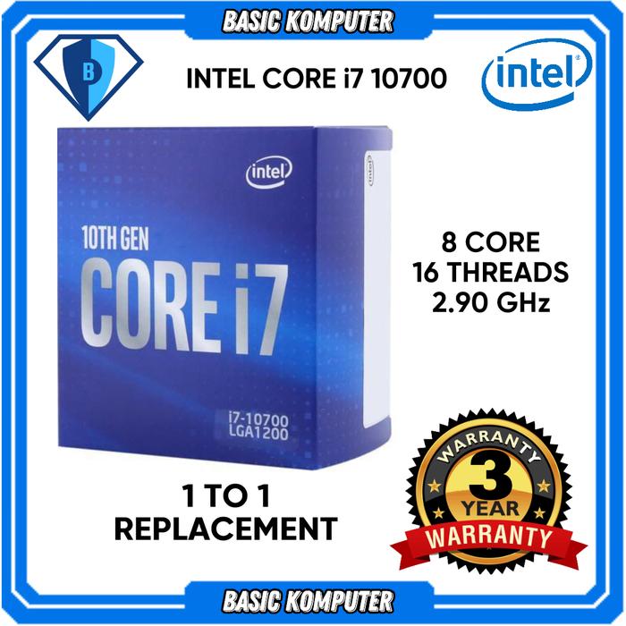 Jual PROCESSOR INTEL CORE i7 10700 2.9 GHZ BOX SOCKET 1200 GARANSI 3 ...