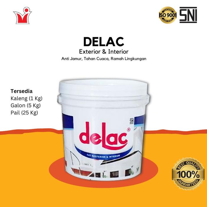 Jual Delac - Cat Tembok Acrylic Bermutu Tinggi - Galon (5 Kg) - Kab ...