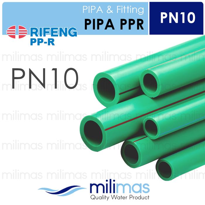Jual RIFENG - Pipa PPR 32 mm- 1" - Pipa Air Panas Polyprohylene - Green ...