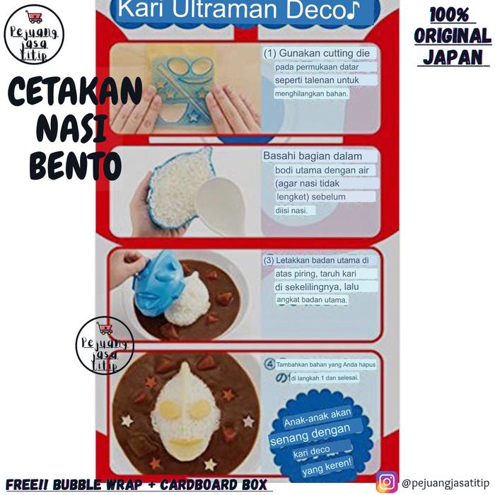 Jual Cetakan Nasi Bento Bekal Anak Berbentuk Pokemon, Hello Kitty, Dan ...
